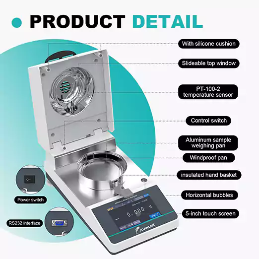 Automatic Moisture Analyzer – Feed & Grain Moisture Tester – ST Scientific